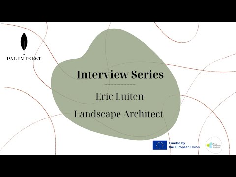 PALIMPSEST Interview Series | How do you define "landscape" | Eric Luiten