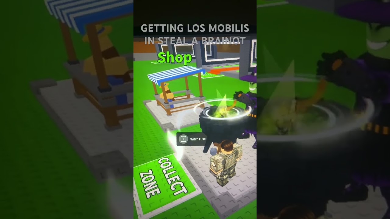 GETTING LOS MOBILIS IN STEAL A BRAINROT ROBLOX! #roblox #stealabrainrot #sab #amazing #lucky