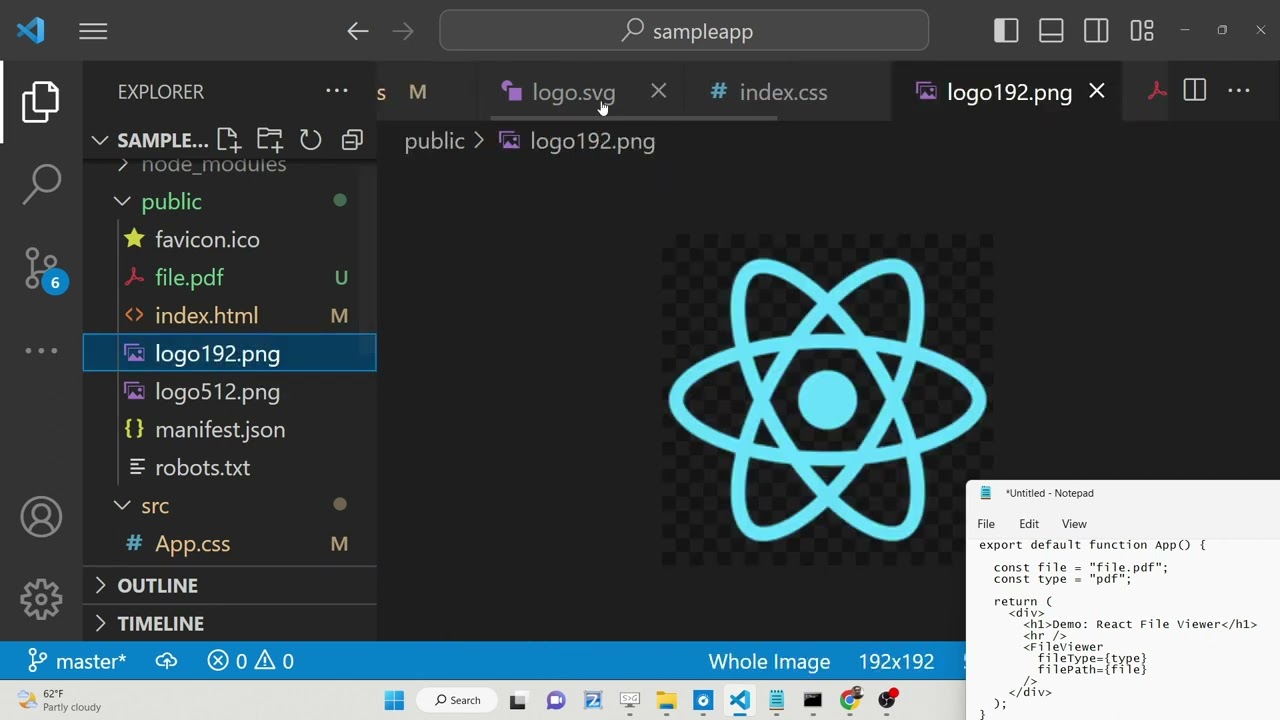 React.js react-file-viewer Example to Build File Viewer to Embed Images,Video & Audio Files in JS