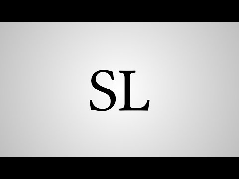What Does "SL" Stand For?