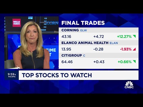 Final Trades: Citigroup, Corning and Elanco Animal Health