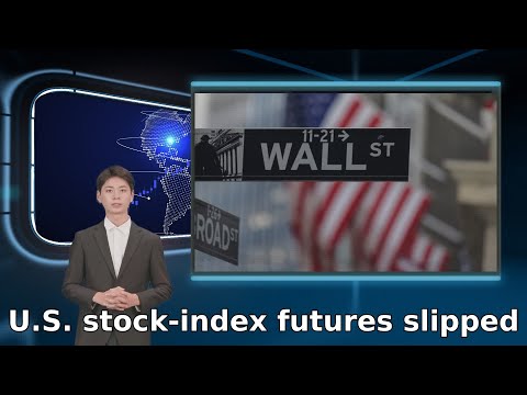 Stock index futures fell on Sunday after a crazy week on Wall Street