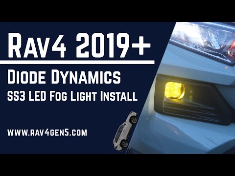 Diode Dynamics Fog Light Install on the Toyota Rav4