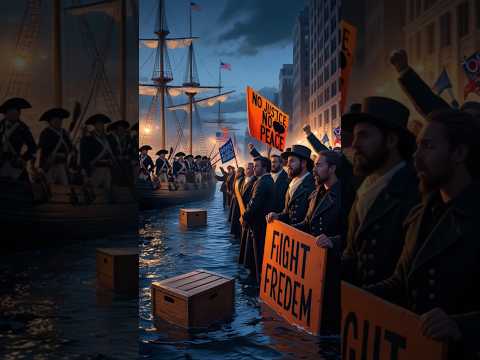 What REALLY Happened at the BOSTON TEA PARTY?? #history #usa