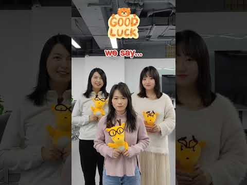 How to say "Good Luck" in your language? #shorts #korean #japanese #chinese