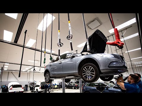 Volvo Cars state of the art vehicle repair shop presented by Nederman