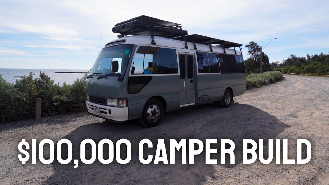 Toyota Coaster Bus Conversion Costs Less Than Most Camper Vans ...