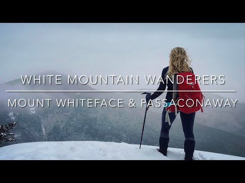 Mount Whiteface & Passaconaway : 1/5/21 : Hiking & Gridding the White Mountain 4000 footers of NH