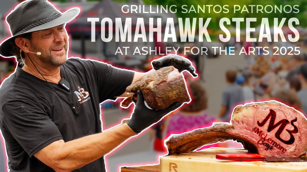 Grilling at Ashley for the Arts 2025 (FULL DEMO)