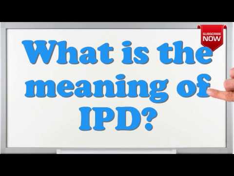 What is the full form of IPD?
