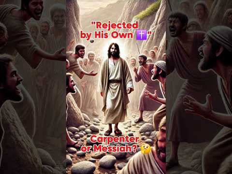 Rejected by His Own ✝️ | The Carpenter’s Son or the Messiah? 🤔