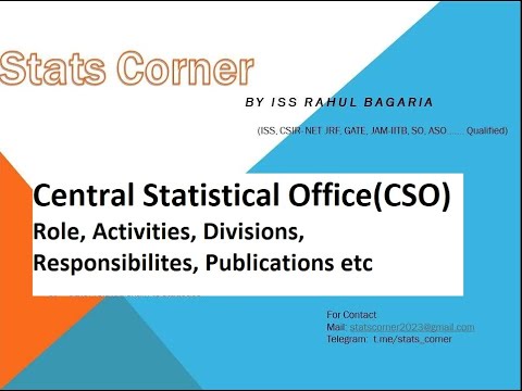 CSO | Central Statistical office | ISS | Stats Corner