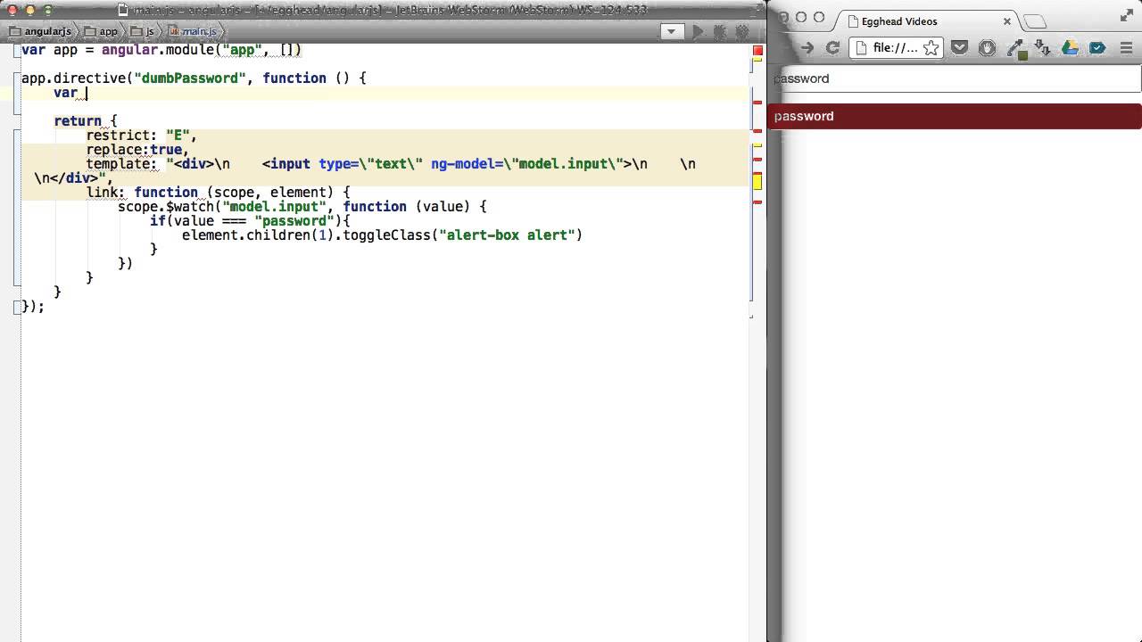 Egghead.io - AngularJS - angular.element