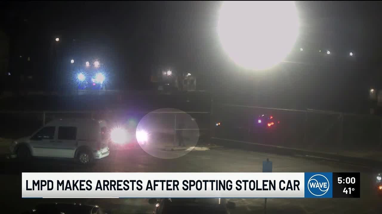 WATCH: LMPD uses drones to track stolen car, suspects arrested