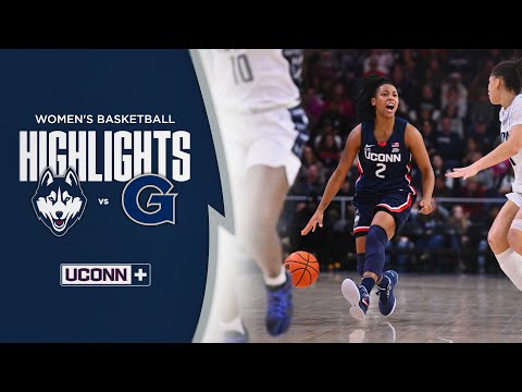 HIGHLIGHTS | UConn Women's Basketball at Georgetown