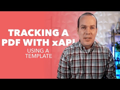 Tracking a PDF with xAPI [Template]