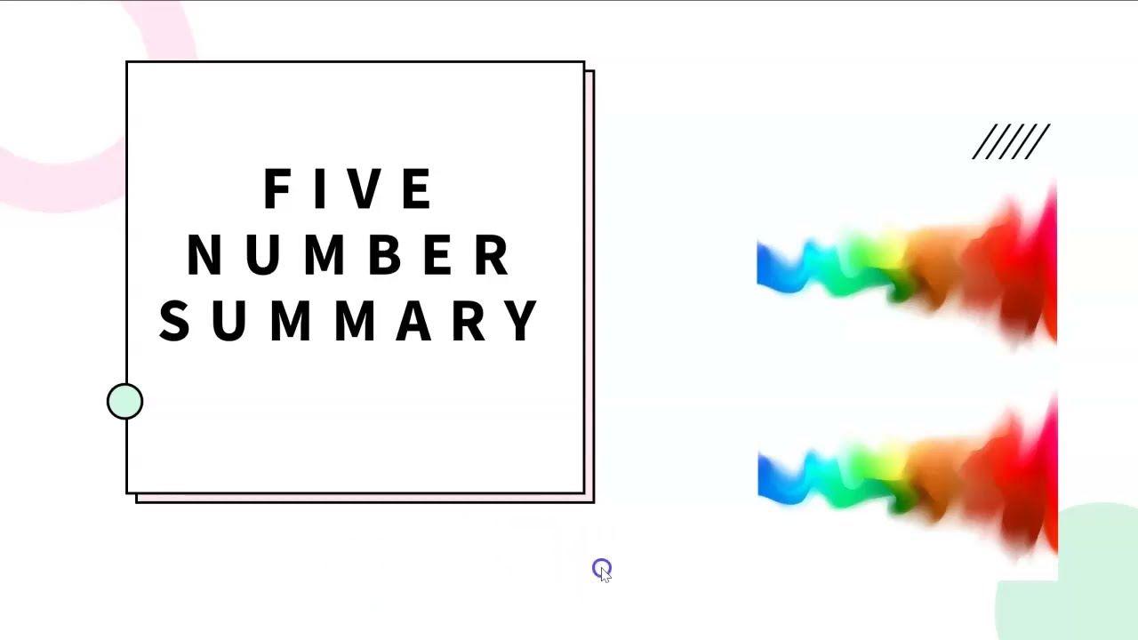 Five Number Summaries & Box Plots