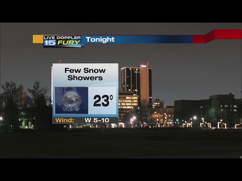 Saturday Night Forecast Update