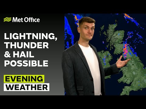 21/06/2025 - Thundery and fresher in the north - Evening Weather Forecast UK – Met Office Weather
