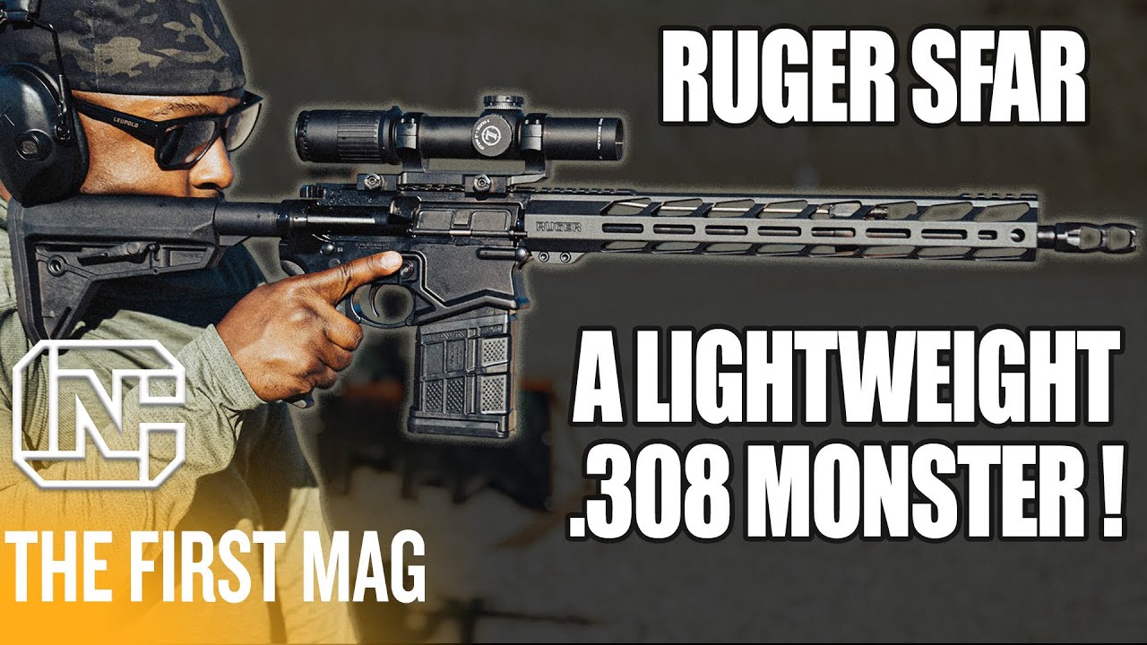Is This The Most Affordable, Smallest, & Lightest AR Pattern .308 Rifle On The Market? - Ruger SFAR