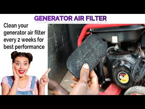 How to Clean a Generator Air Filter (and Why You Should)