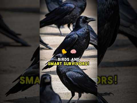🤯🐦⬛Crows Hold Grudges Like Humans😱 #shorts
