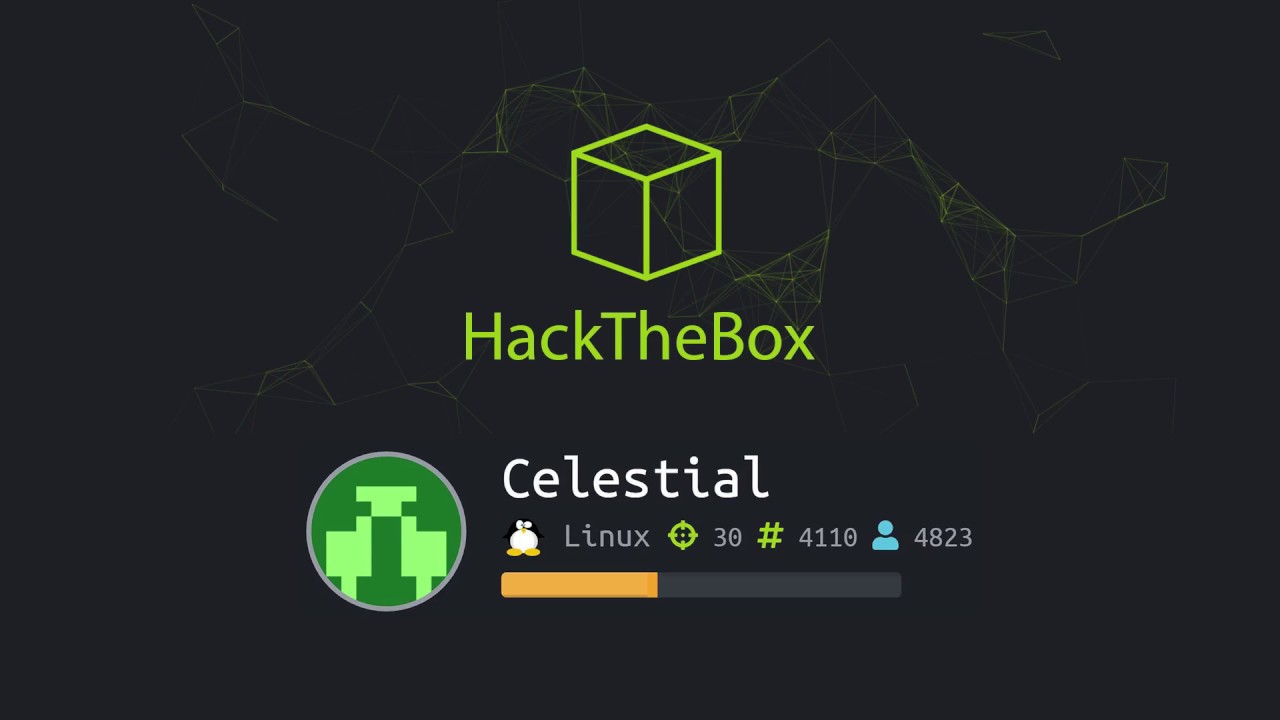 HackTheBox Celestial Walkthrough / Solution
