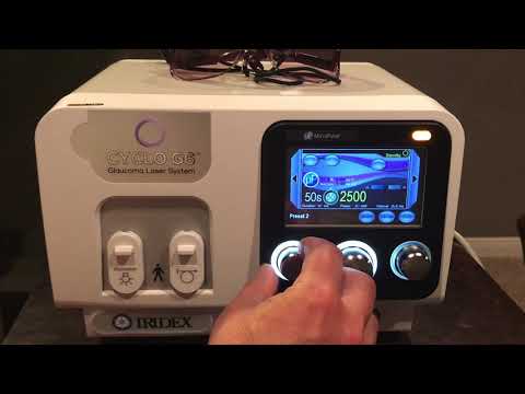 How to set up, initiate, and program the IRIDEX Cyclo G6 Laser