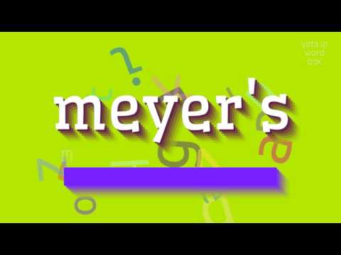 How to say "meyer's"! (High Quality Voices)