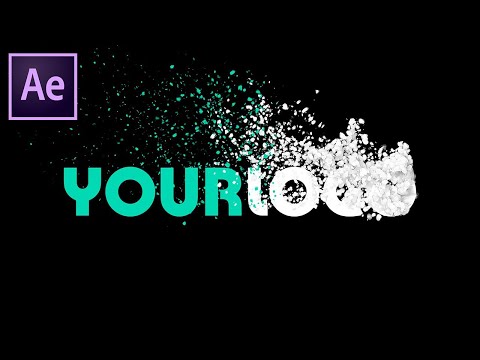 Particles Logo & Text Animation in Adobe After Effects | Fast & Easy Tutorial