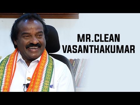 H.VasanthaKumar - On Why He Is Called Mr.Clean!, H.VasanthaKumar ...