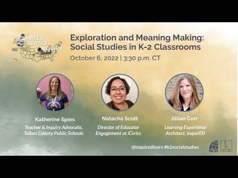 Exploration and Meaning Making: Social Studies in K-2 Classrooms