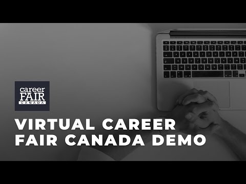 Virtual Career Fair Canada Exhibitor Demo
