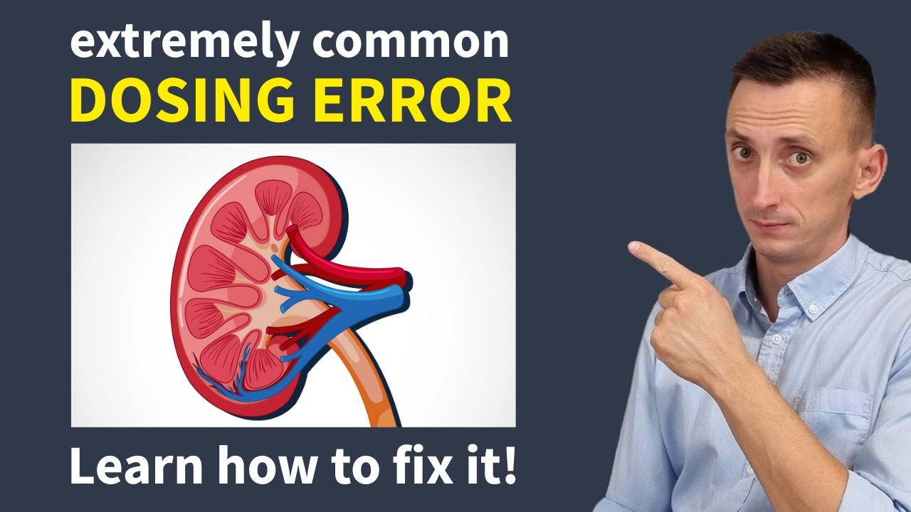Antibiotic Dosing in Renal Failure: The Mistake That Delays Bacterial Killing