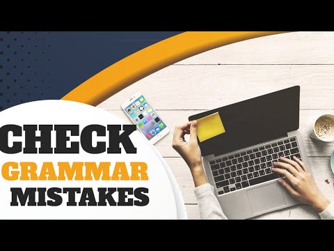 How To Check Grammar Mistakes Online Free Easy