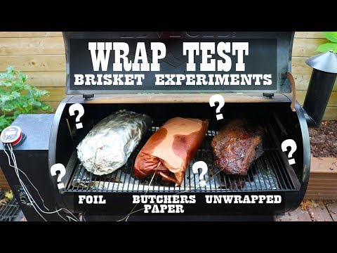 Brisket Experiments - Wrap Test