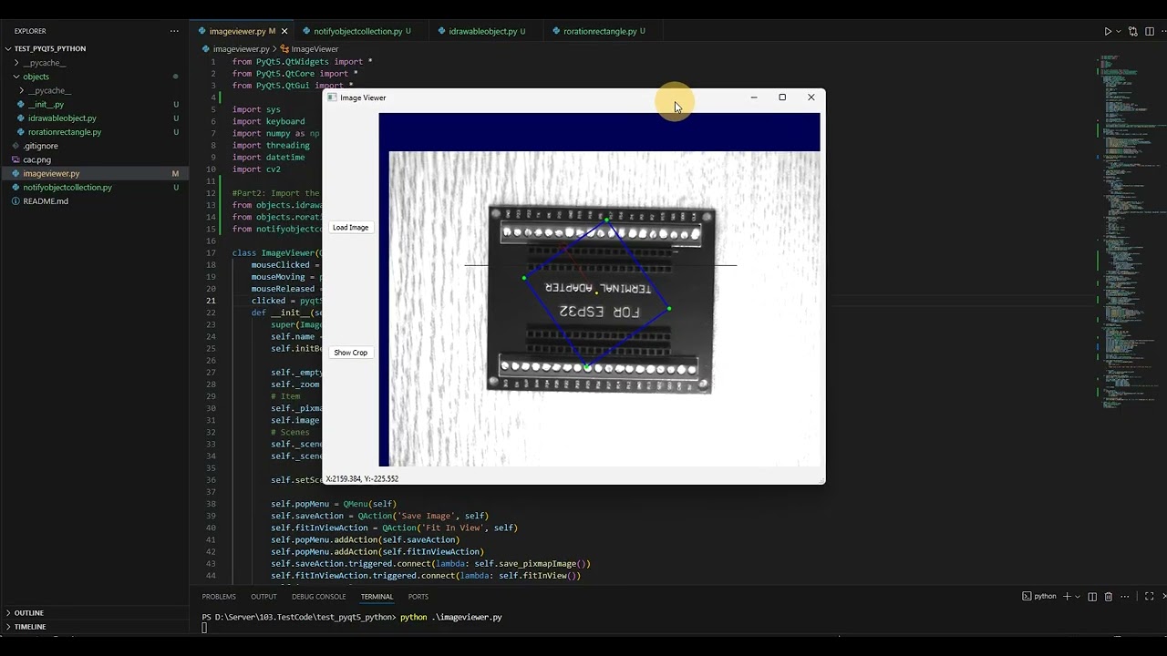 [Opencv-Python] Part2: Image Viewer and Rotation Rectangle (Including source code)