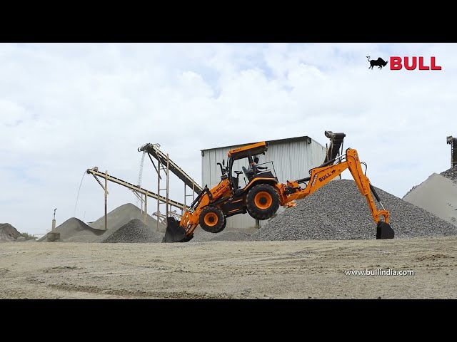 Bull Backhoe Loader - Bull Super Smart SD76HP Backhoe Loader, ,2 Wheel ...