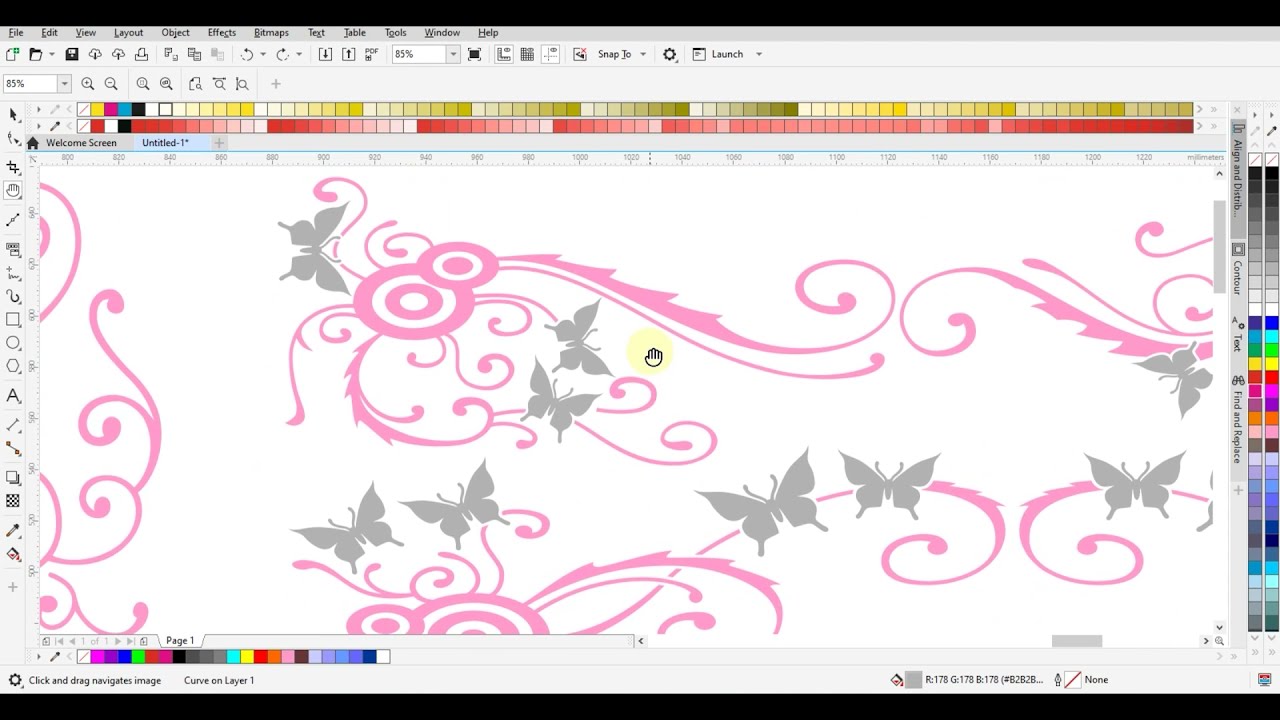Free Floral Ornament Vector Files (No Password)