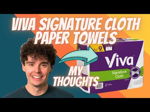 Viva Signature Cloth Paper Towels, Task Size (Review)