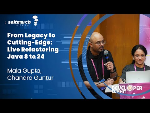 From Legacy to Cutting-Edge: Live Refactoring Java 8 to 24 - Mala Gupta, Chandra Guntur