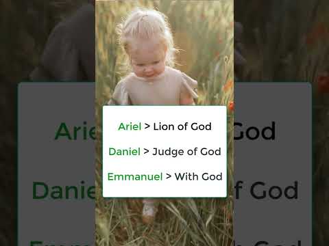Secret 5 to Master Biblical Hebrew With No Fuss. Hebrew Names have Meaning