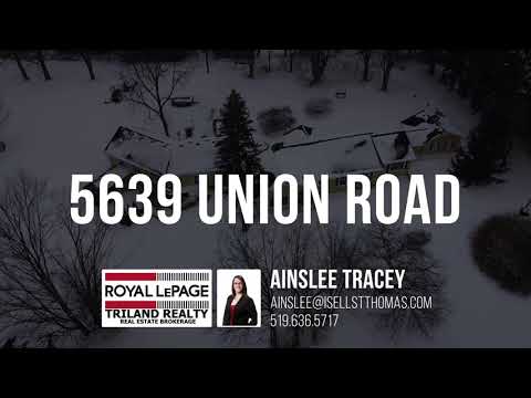 5639 Union Road, Port Stanley, Ontario - Home and Property Tour - Ainslee Tracey
