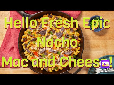 Hello Fresh Loaded Nacho Mac and Cheese! #filmorago #hellofresh #shorts #tiktok #hellofreshreview