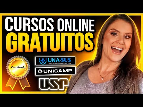 Cursos Online Gratuitos Com Certificado Grátis 2024 Para Estudar | Cursos Gratuitos Online