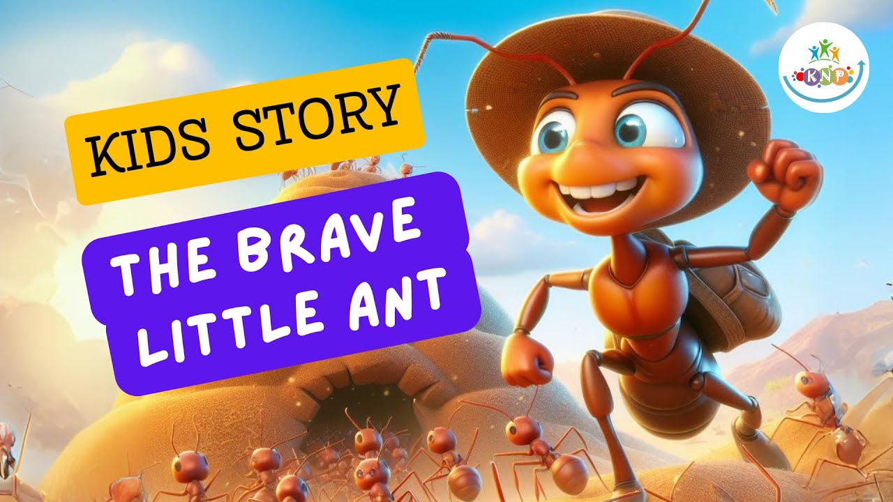 The Brave Little Ant | Bedtime Stories for Kids in English | Moral Stories for Kids