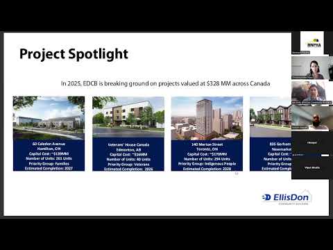 Help to Build with Urgency and Scale: Ellis Don Community Builders