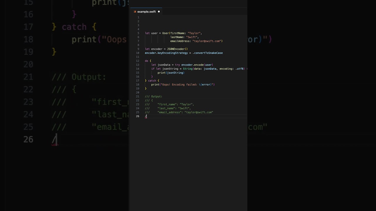 How to convert between camel case and snake case #programming #swift #codable