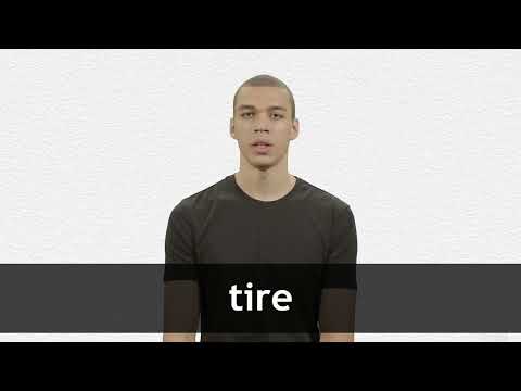 How to pronounce TIRE in American English