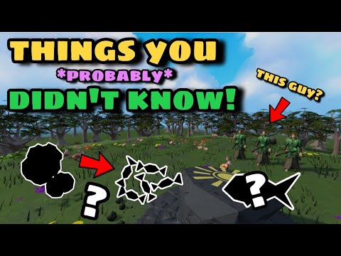 Do YOU Know About These? - Uncommon Knowledge - Easter Eggs - Weird Game Mechanics - Runescape 3